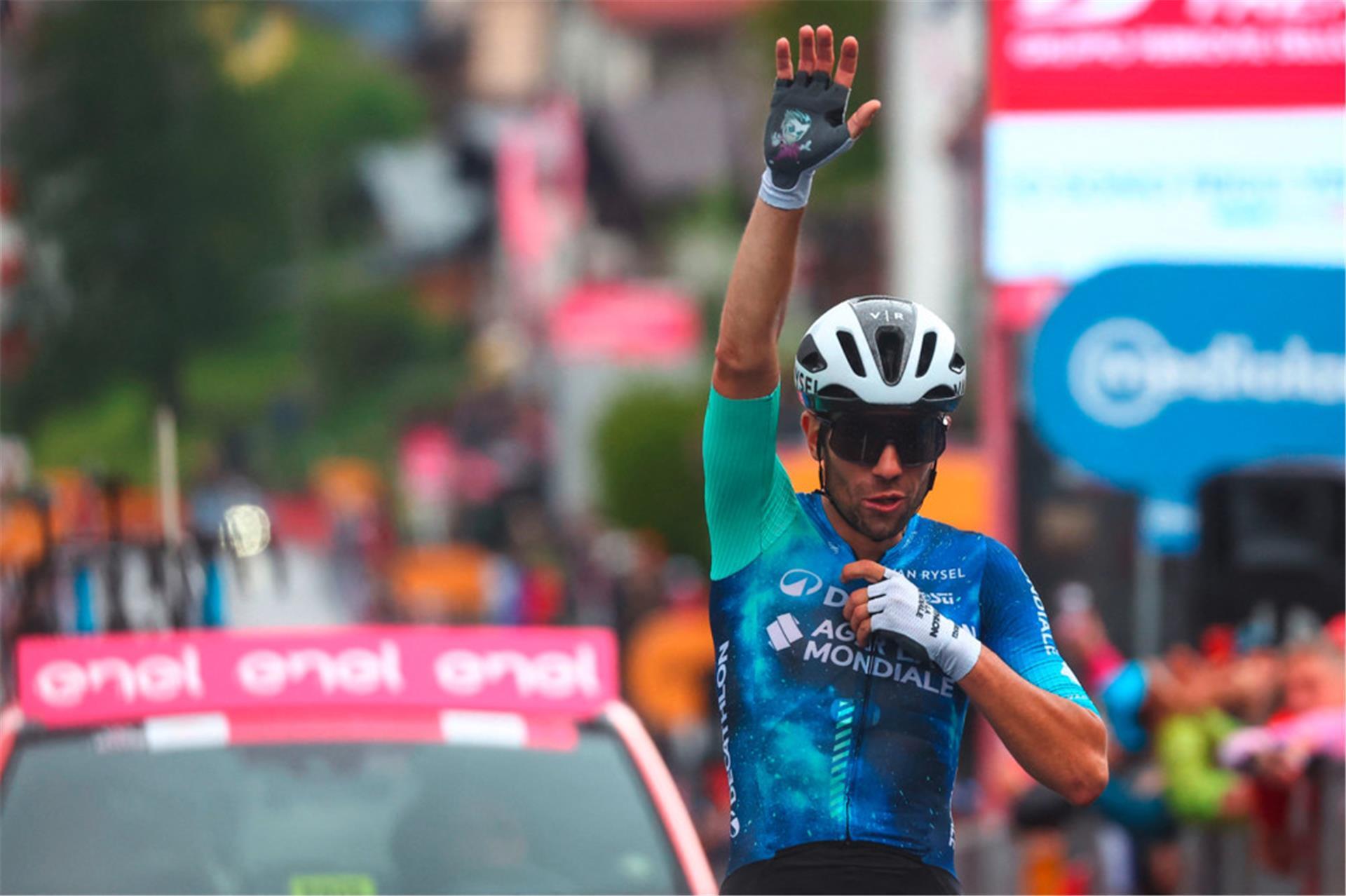 Tageblatt.lu | Giro d’Italia | Vendrame siegt nach erfolgreicher Flucht