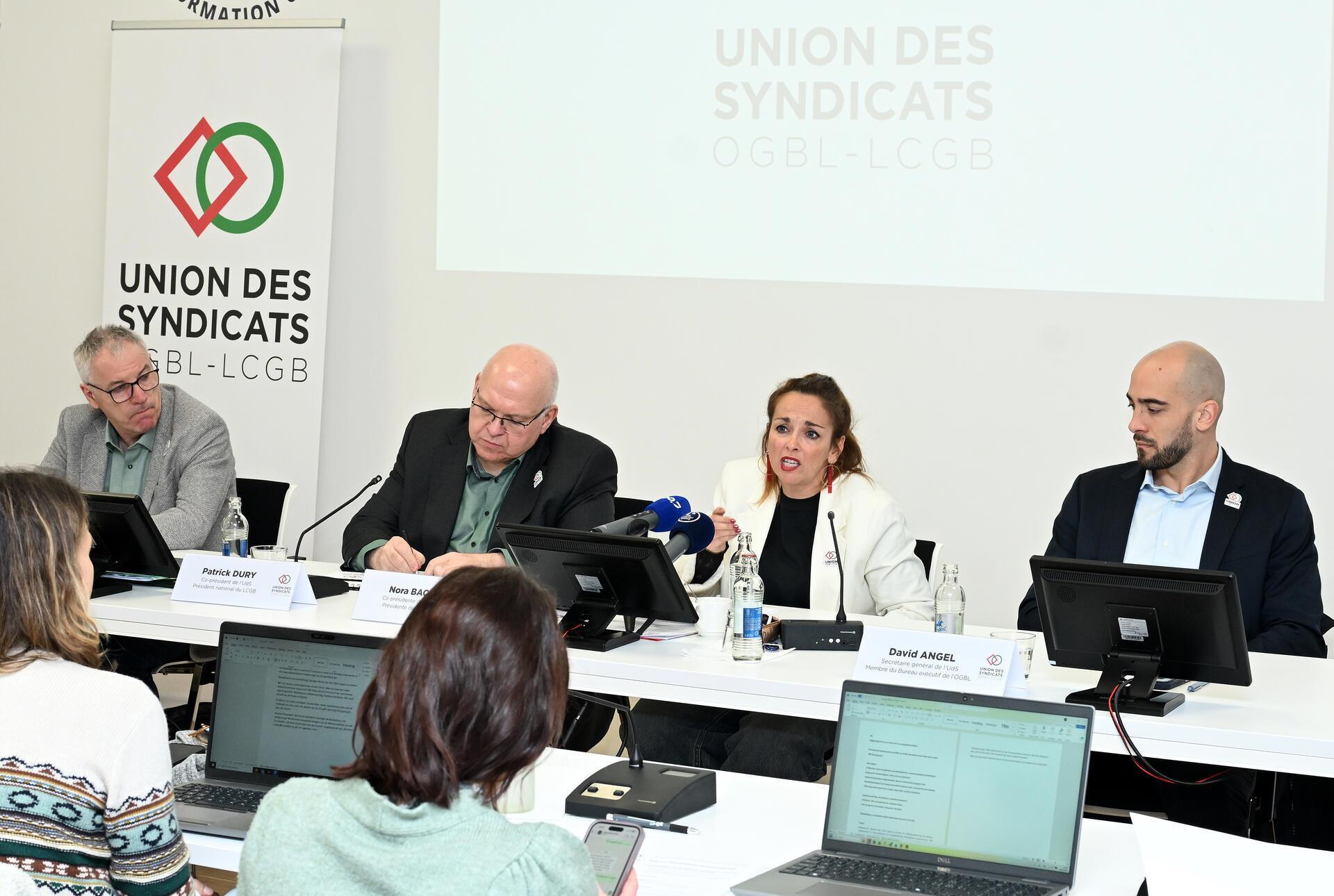 Tageblatt.lu | Union des Syndicats | „Et leeft guer net gutt mam ...