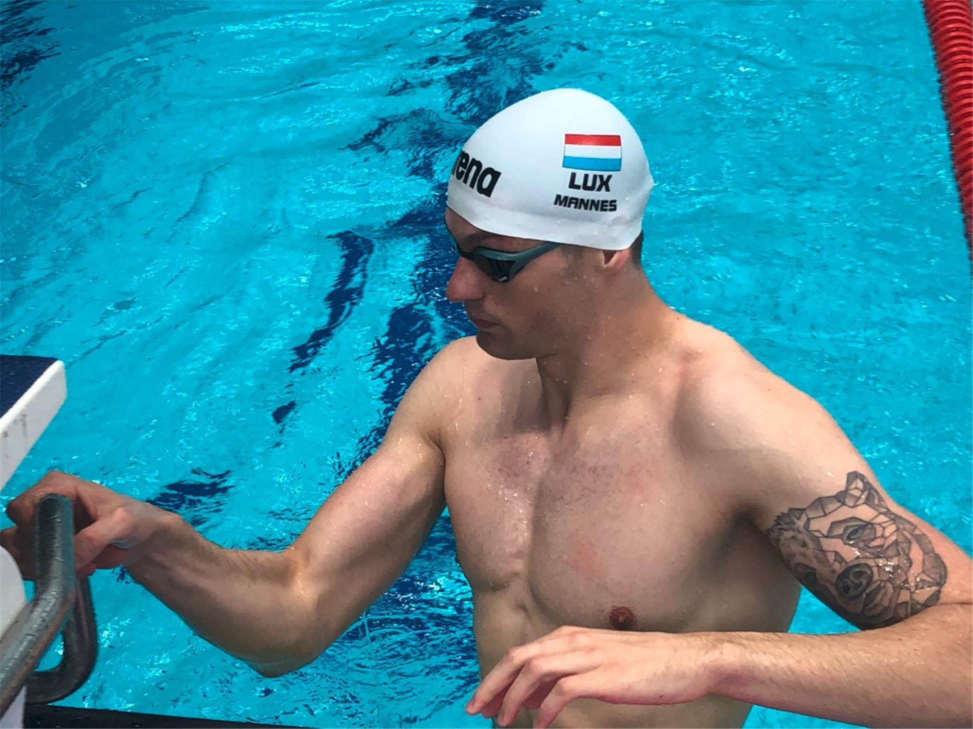 Tageblatt.lu | Schwimmen | Max Mannes hält Rekordserie bei EM am Laufen