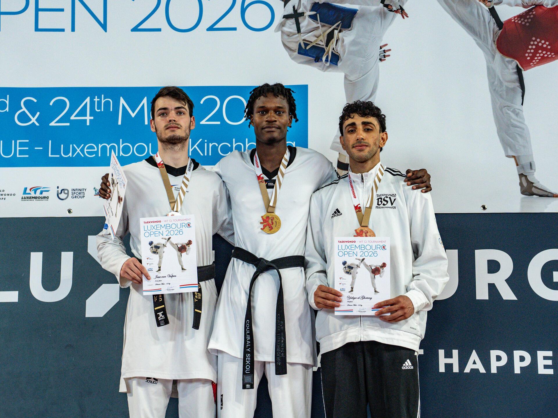 Tageblatt.lu | Taekwondo | Zweimal Gold und dreimal Bronze: Luxemburger ...